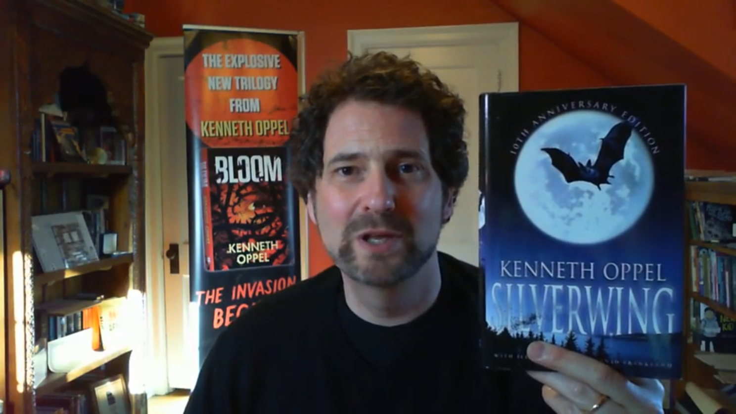 Alum author Kenneth Oppel reads his books to kids who are out of school ...